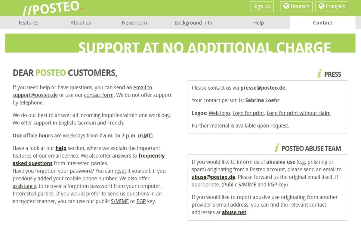 Posteo secure email review | TechRadar