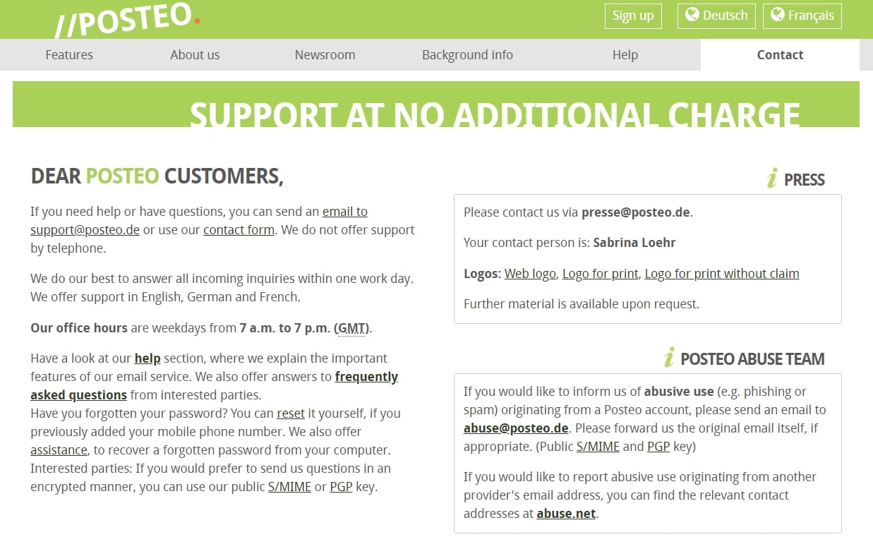 Posteo secure email review | TechRadar