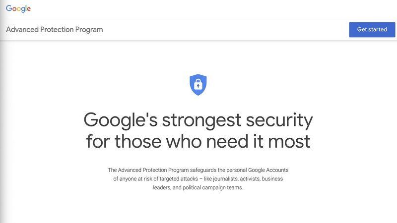 How to sign up for Google's Advanced Protection Program | Android Central