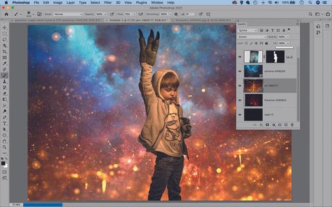 Turn kids into superheroes with quick composite tricks in Photoshop CC ...