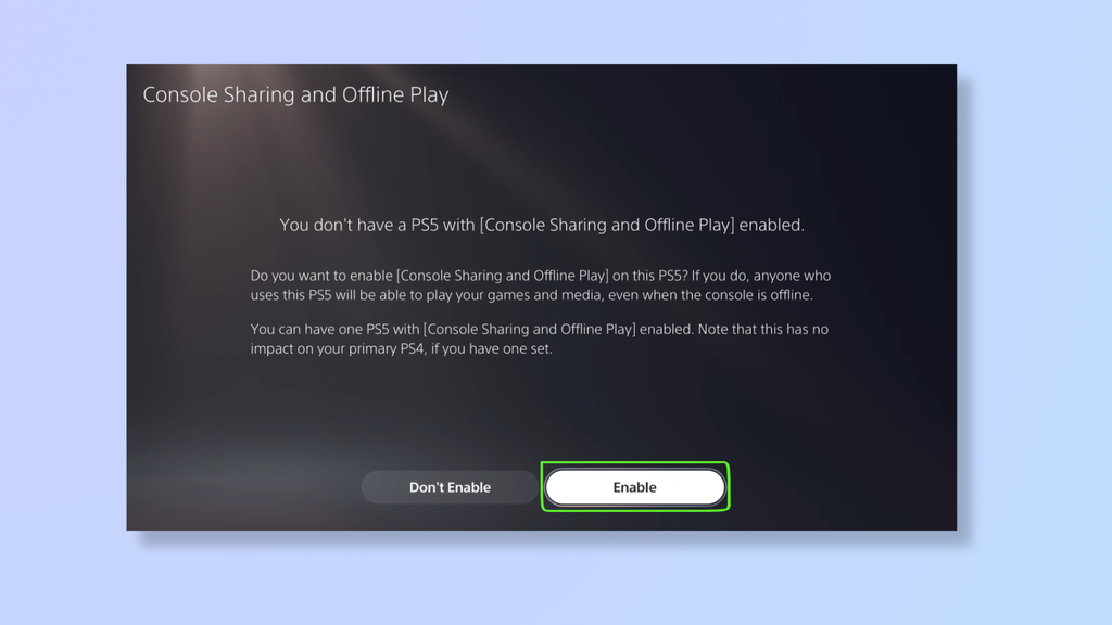 How to set primary account on PS5 | Tom's Guide