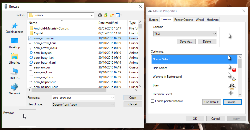 Spice up your Windows 10 point-and-clicking with a custom cursor ...