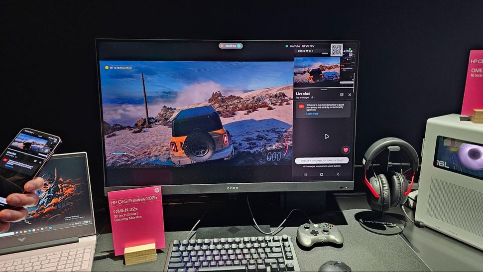 HP’s new Omen gaming monitors include 280 Hz IPS Black and Google TV ...
