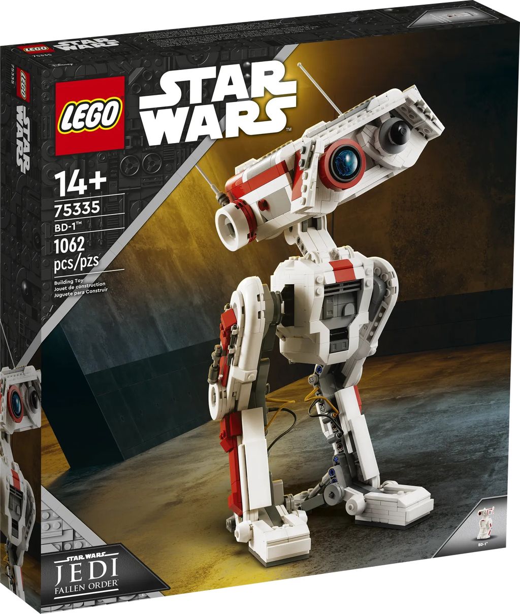 They're doing a Lego kit of Star Wars Jedi: Fallen Order droid BD-1 ...