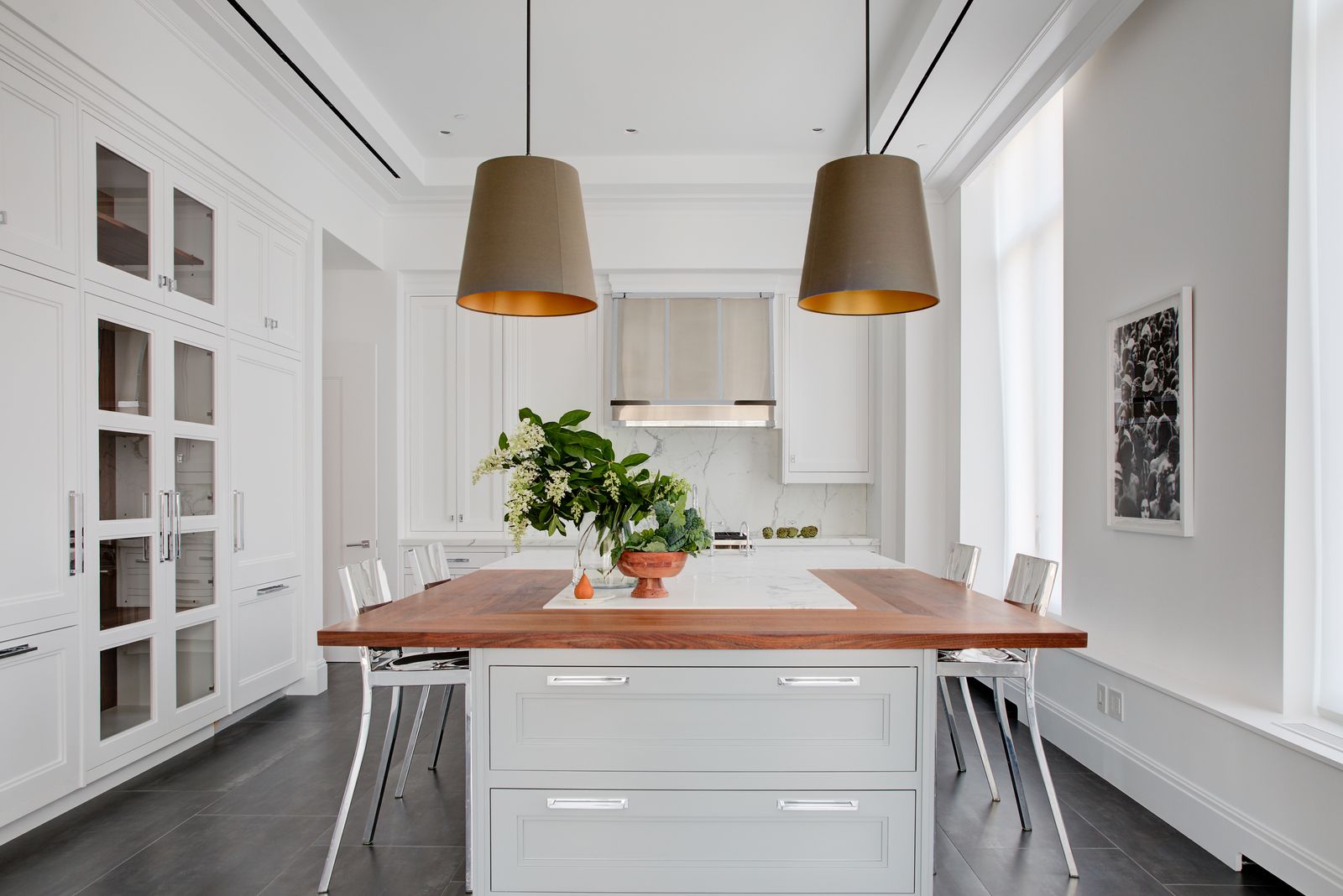 What color countertop goes best with white kitchen cabinets? 6 ideas ...