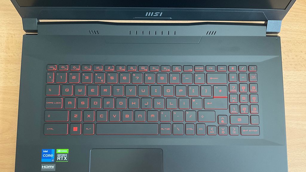 MSI Katana GF76 hands-on review: GPU matters | Laptop Mag