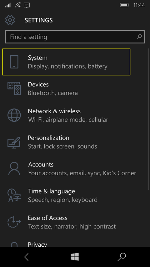How to enable device encryption on a phone with Windows 10 Mobile ...