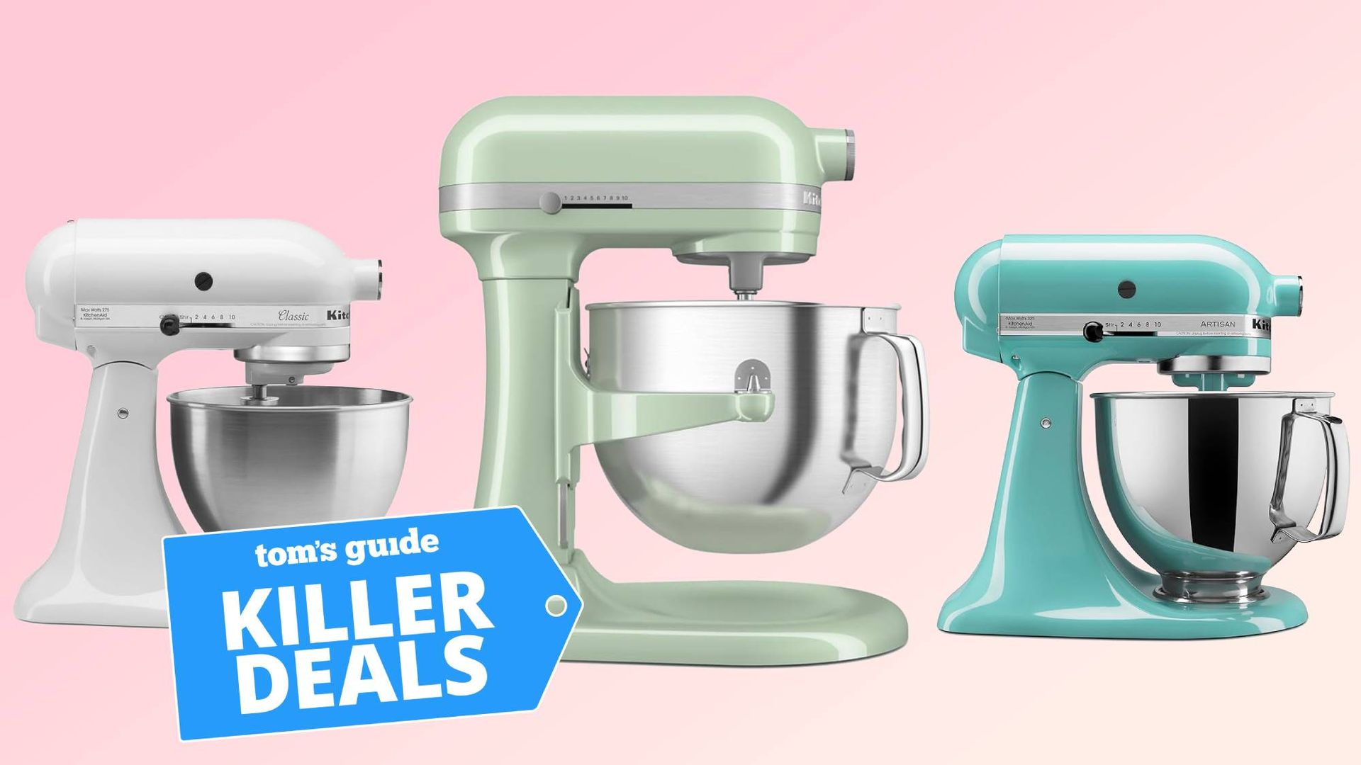 Hurry! Amazon is knocking up to $150 off all KitchenAid stand mixers ...