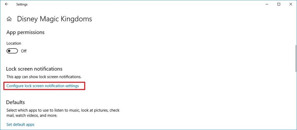 How to manage apps settings on Windows 10 April 2018 Update | Windows ...