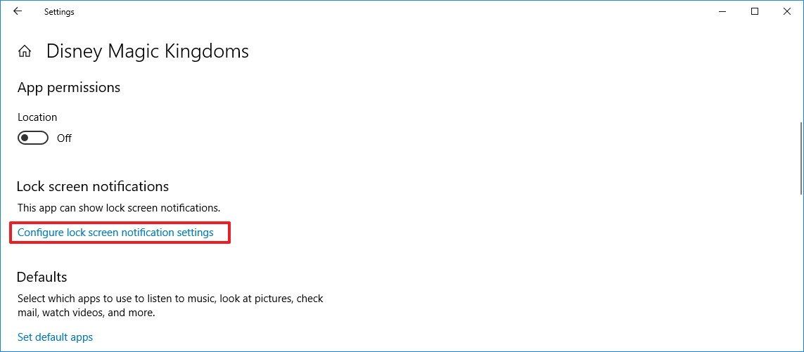 How to manage apps settings on Windows 10 April 2018 Update | Windows ...