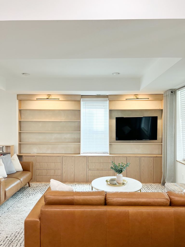 This IKEA hack uses EKET cabinets for a built-in wall system | Livingetc