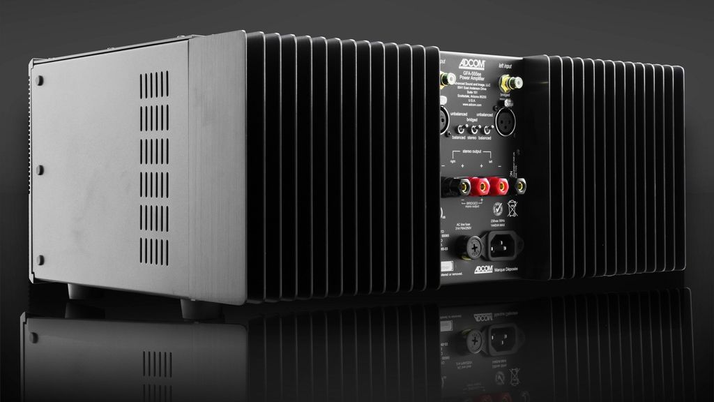 Adcom GFA-555se amplifier review: high-performing power on tap | What ...