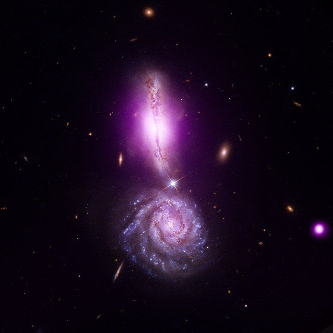 When Galaxies Collide: Photos of Great Galactic Crashes | Space