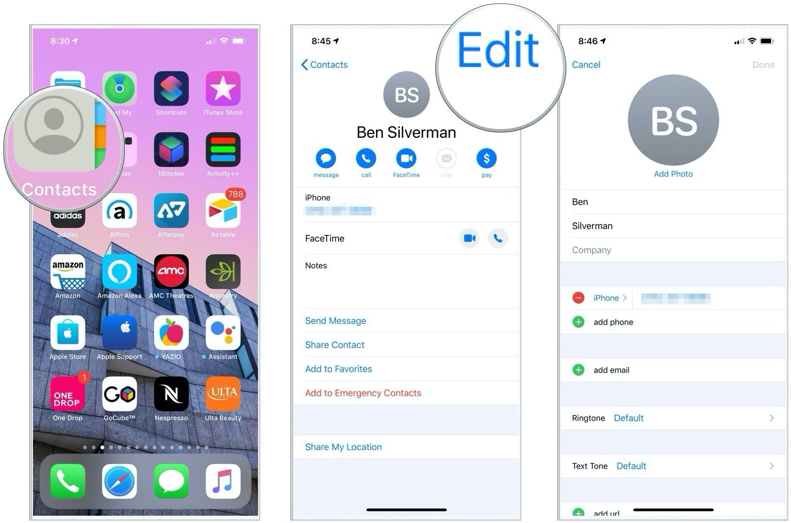How To Use Contacts On IPhone And IPad IMore