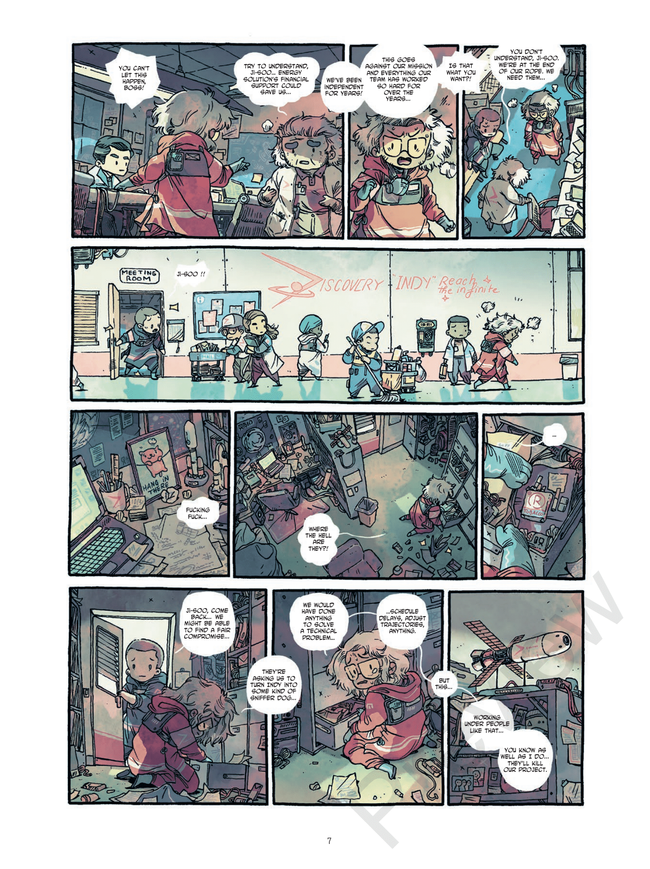 Frontier is a stunning new sci-fi graphic novel from Citizen Sleeper ...