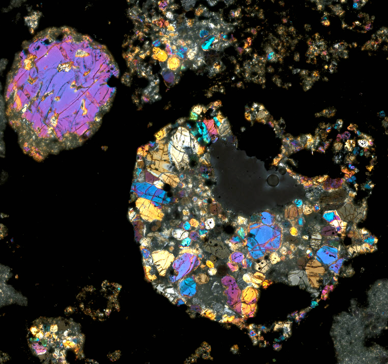 Meteorite Minerals Reveal Unexpected Collisions in the Early Solar ...