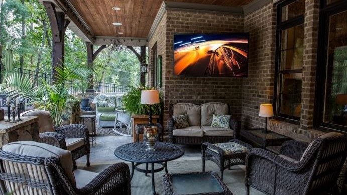 Here’s one of the best outdoor TV displays we could find and it's also ...