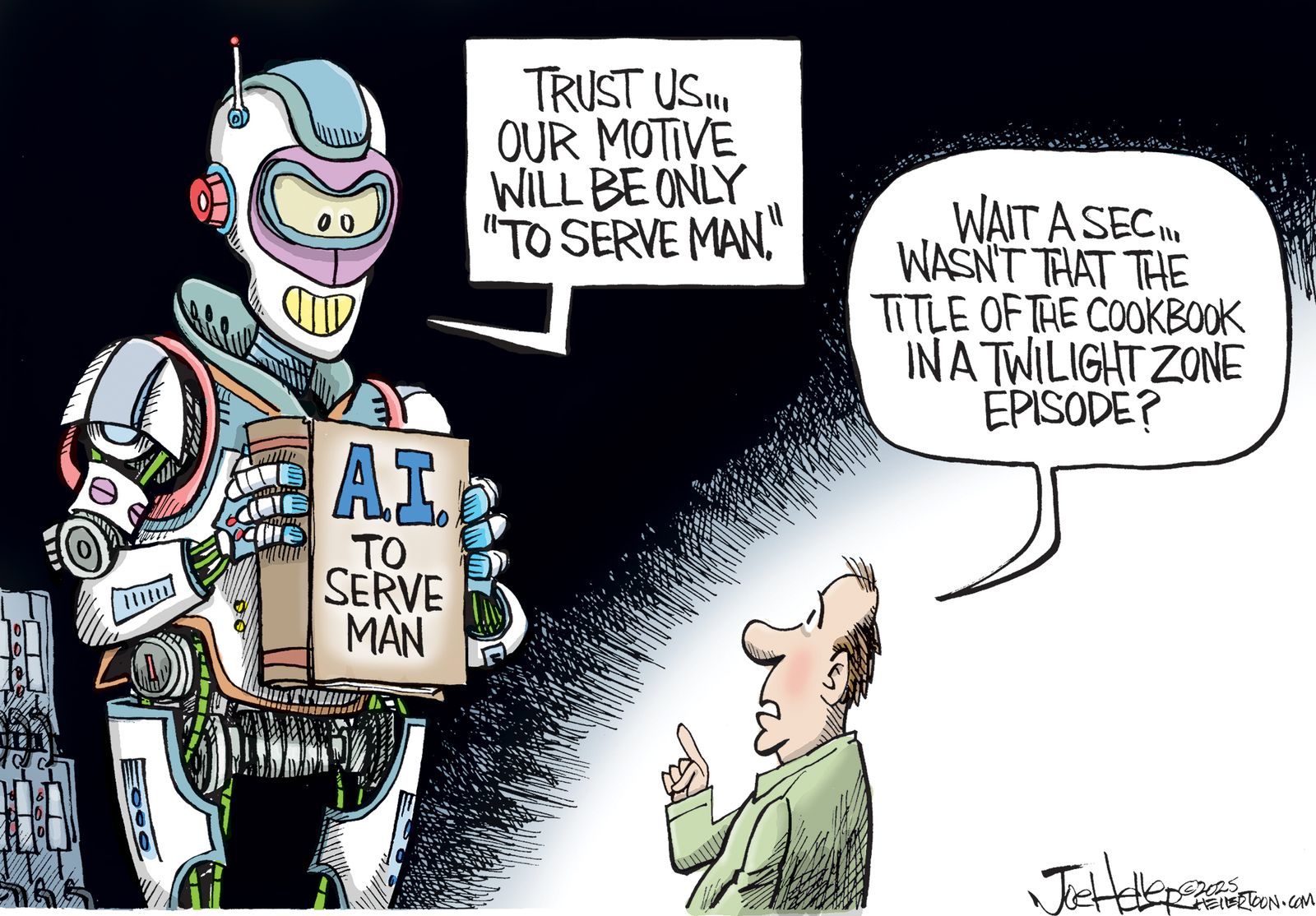 Today's political cartoons - February 7, 2025 | The Week