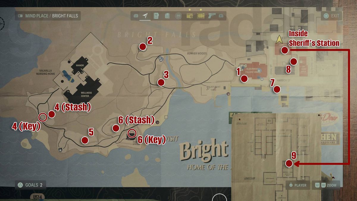 Alan Wake 2 stash codes, locations and solutions | GamesRadar+