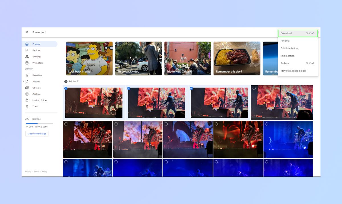 How to transfer Google Photos to PC or Mac | Tom's Guide