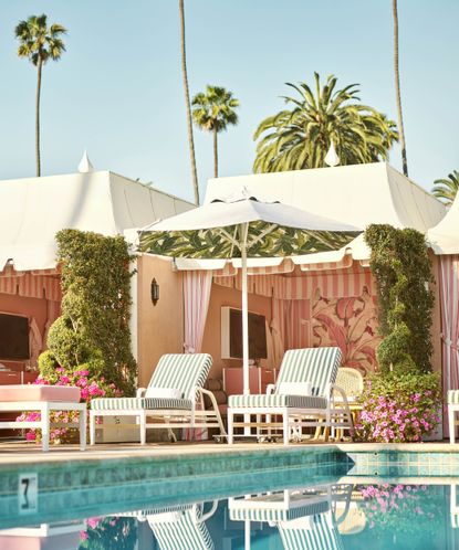 5 style tips from The Beverly Hills Hotel's poolside retreat | Livingetc