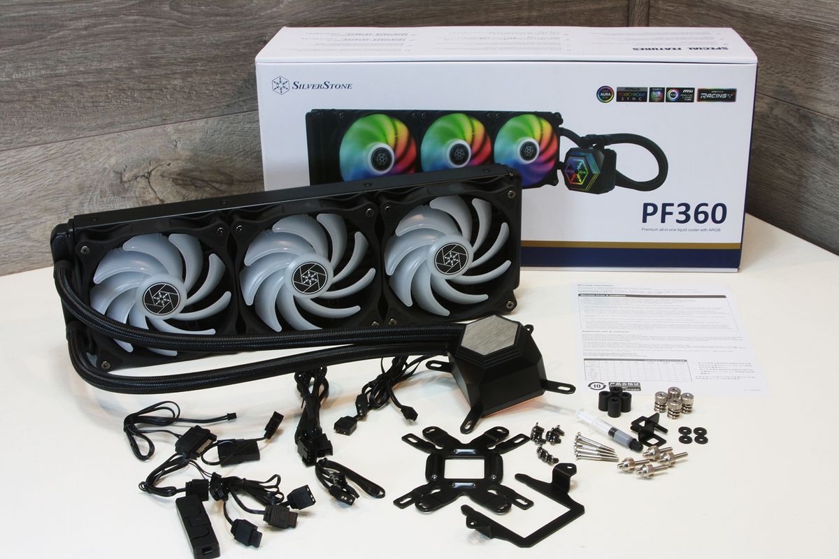 Silverstone PF360 aRGB Review: Big Liquid and Lighting on a Budget ...