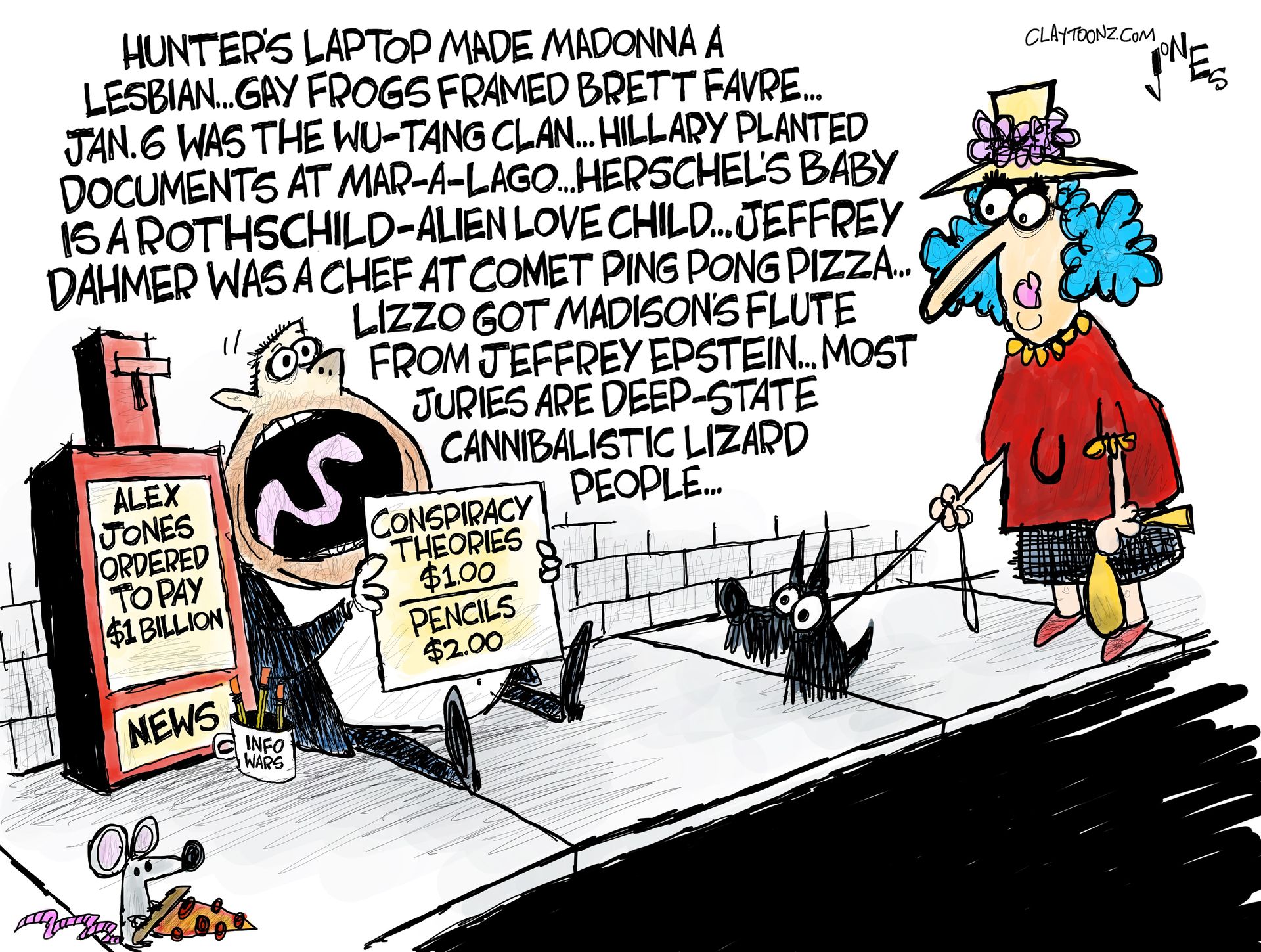 5 cartoons about Alex Jones' billion-dollar penalty | The Week