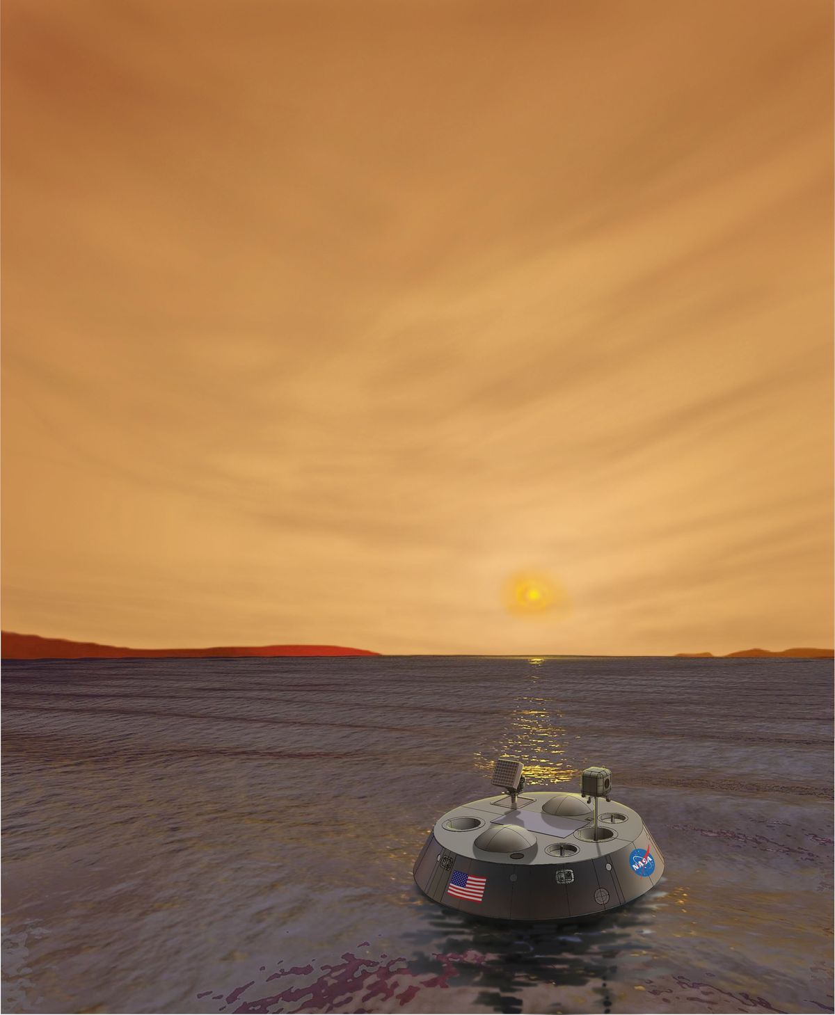 Lander Designed for Titan's Methane Seas Tests Tech on Chilean Lake | Space