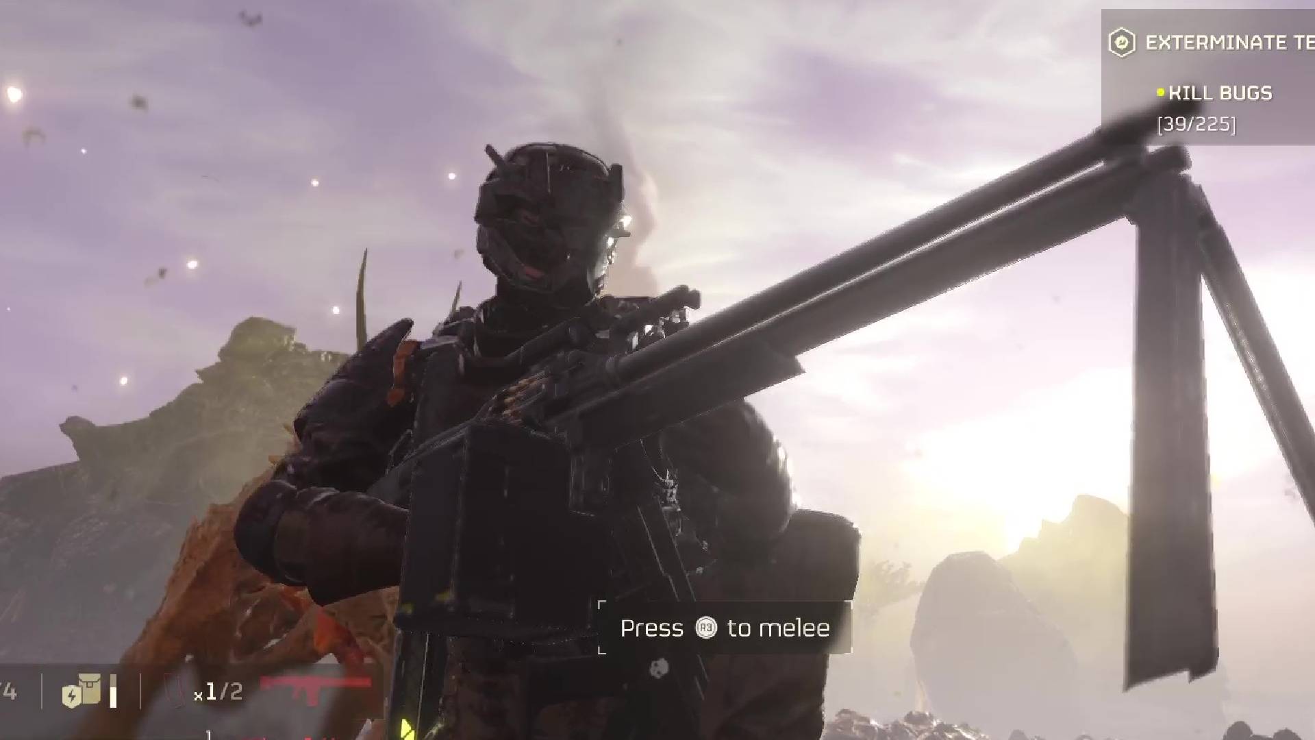 How to kill 200 enemies with a Machine Gun in Helldivers 2