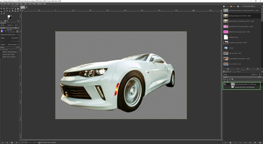 How to work with layers and filters in GIMP | Tom's Hardware
