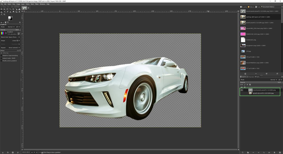 How to work with layers and filters in GIMP | Tom's Hardware