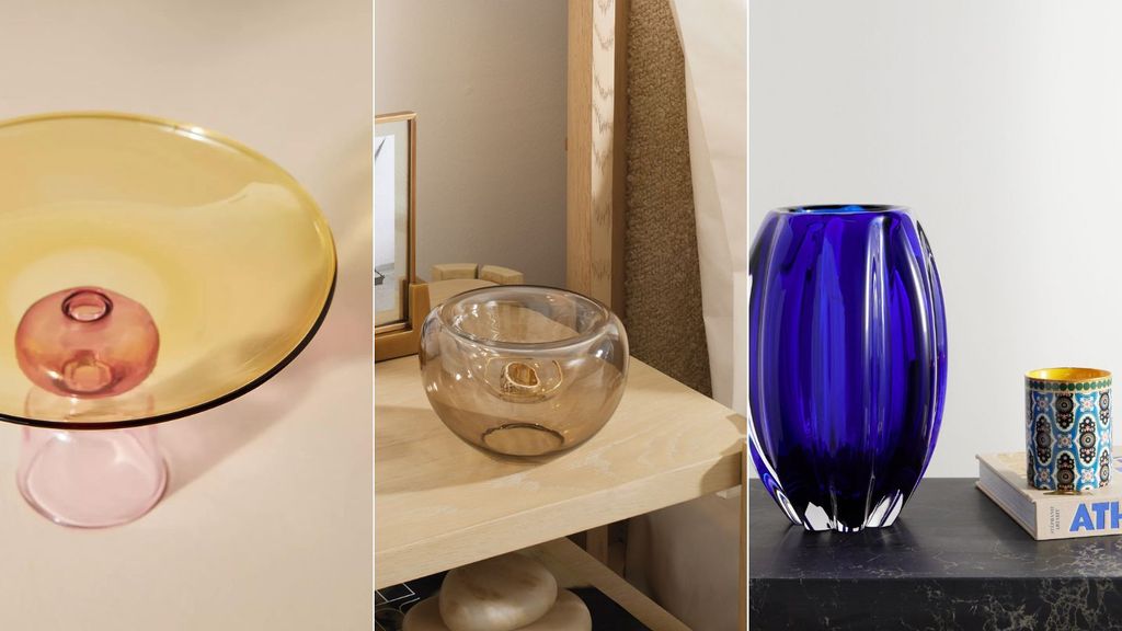 Colorful glass decor trend: How to incorporate colorful glass decor ...