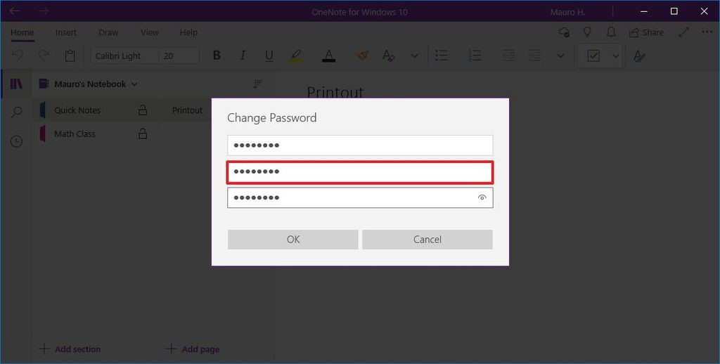 How to password protect OneNote section on Windows 10 | Windows Central