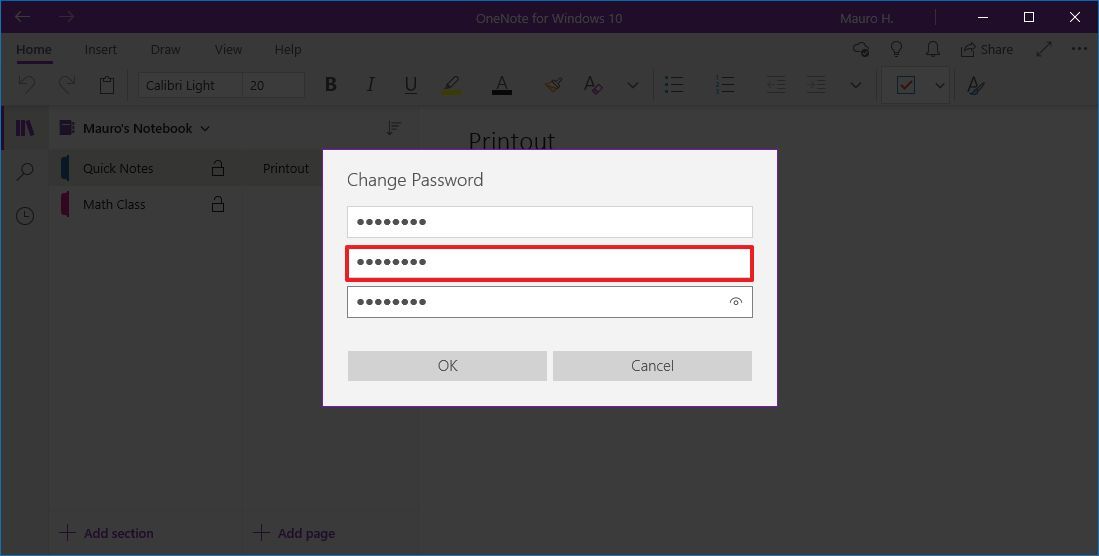 How to password protect OneNote section on Windows 10 | Windows Central