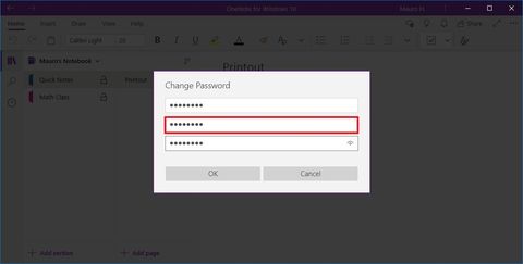 How to password protect OneNote section on Windows 10 | Windows Central