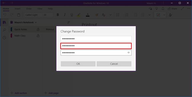 How to password protect OneNote section on Windows 10 | Windows Central