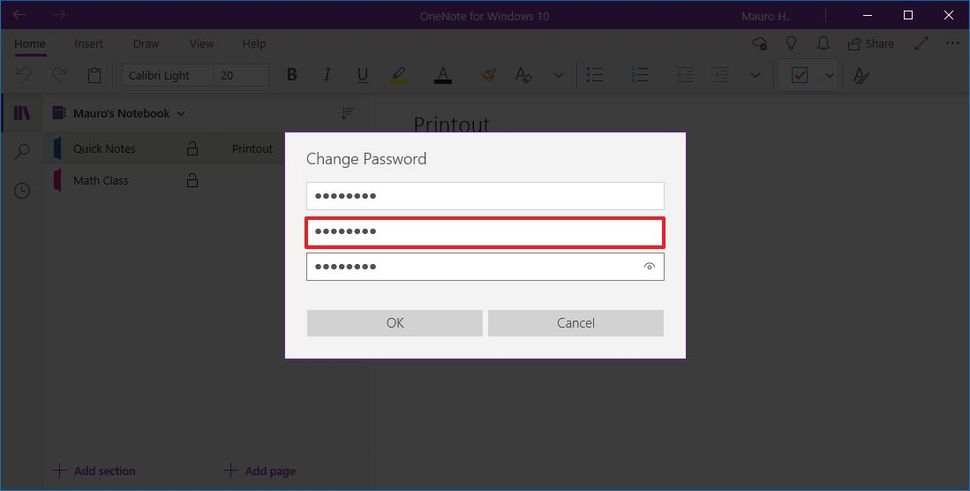 How to password protect OneNote section on Windows 10 | Windows Central