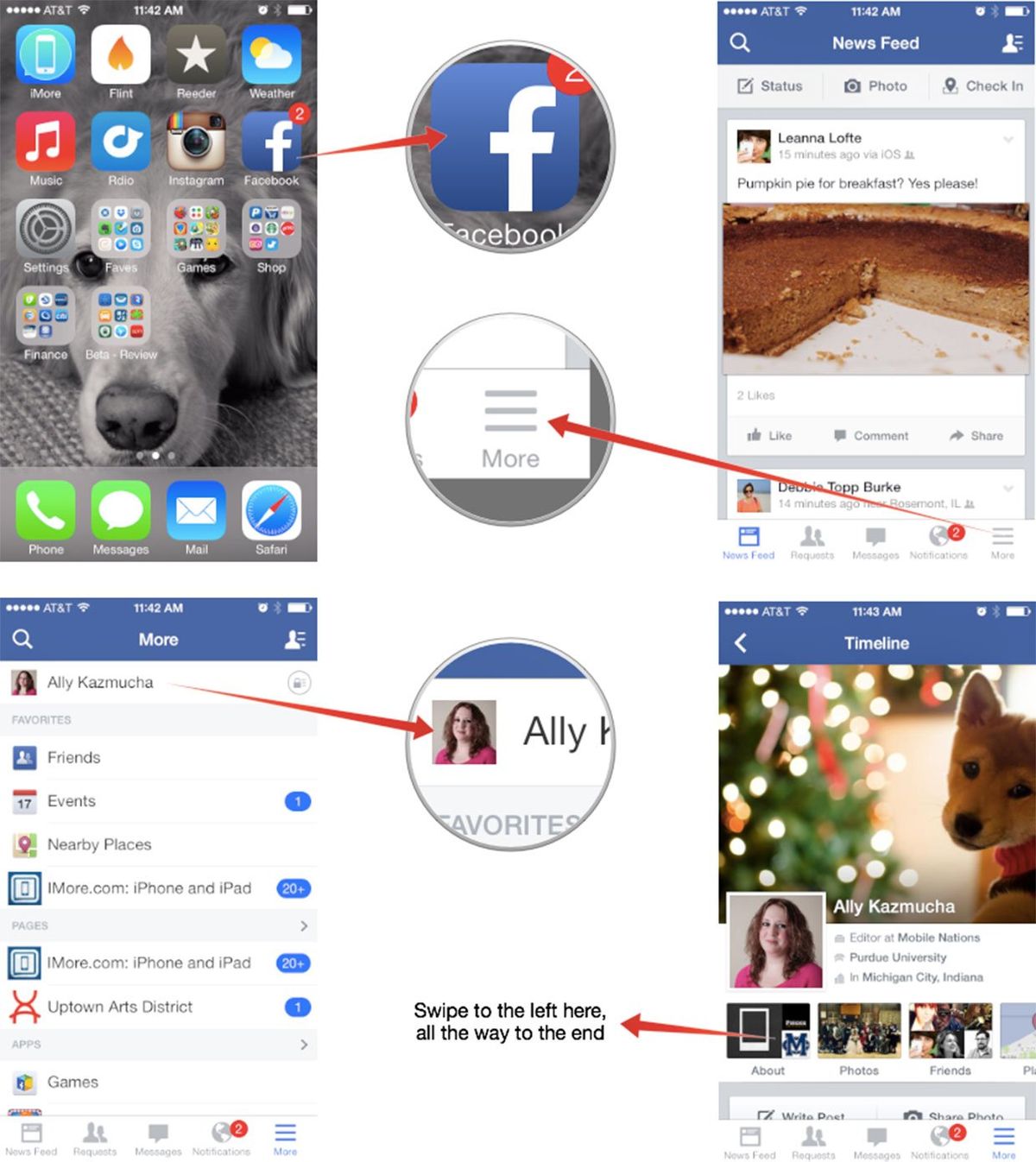 How to view your Facebook activity log with Facebook for iOS | iMore
