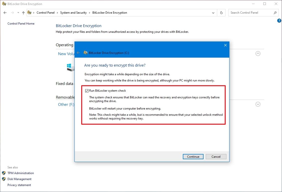 نحوه استفاده از BitLocker ویندوز 10 برای رمزگذاری درایو - تِک یاران