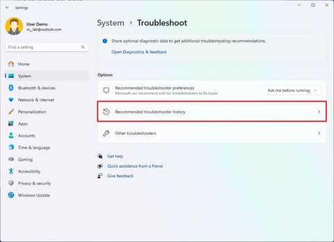 How to use the Troubleshoot feature to fix problems on Windows 11 ...