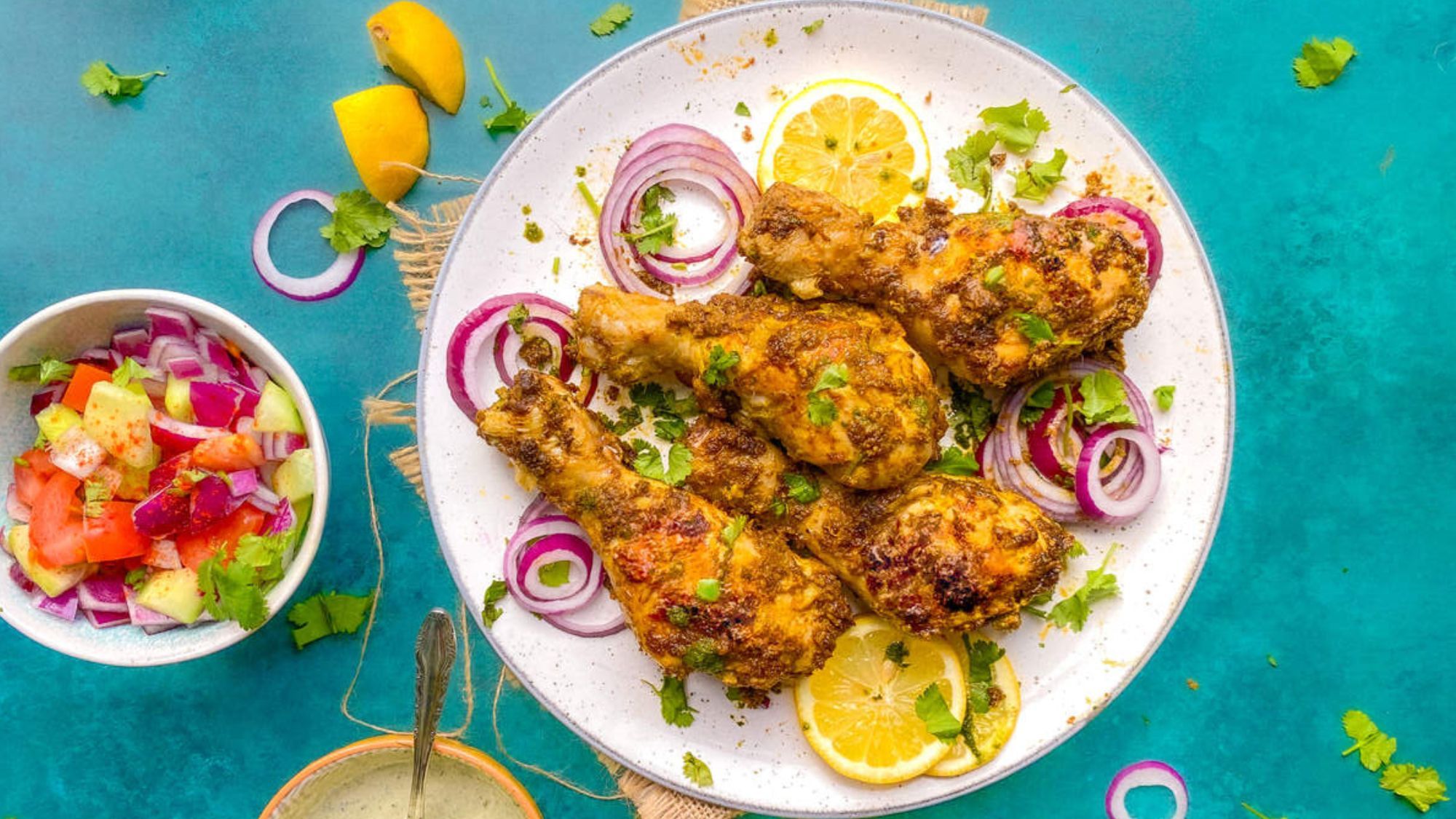 Coriander drumsticks (hariyali tangdi) recipe | The Week