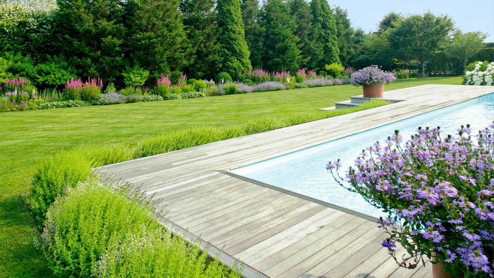 10 pool landscaping ideas to splash-proof your outdoor space | Real Homes