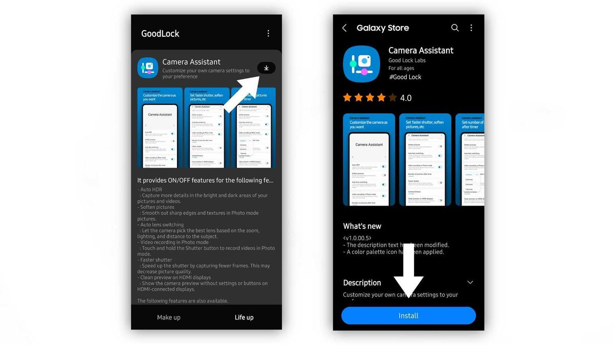 How to use Camera Assistant to customize camera settings on your ...