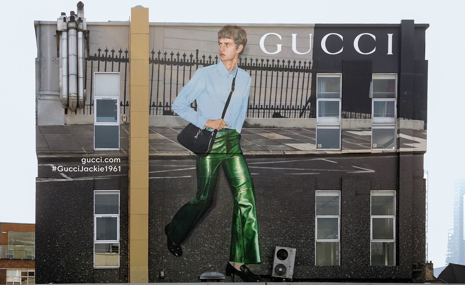 Gucci paints its newest accessory on walls around the world | Wallpaper*