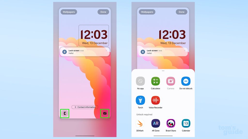 You can change almost everything on your Samsung Galaxy lock screen in ...