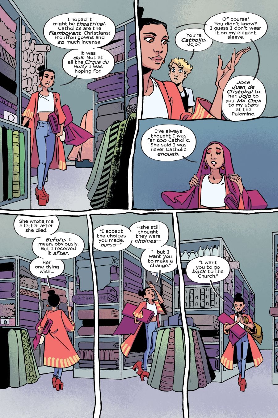 Eisner-winning writer Andrew Wheeler’s new YA graphic novel Hey, Mary ...