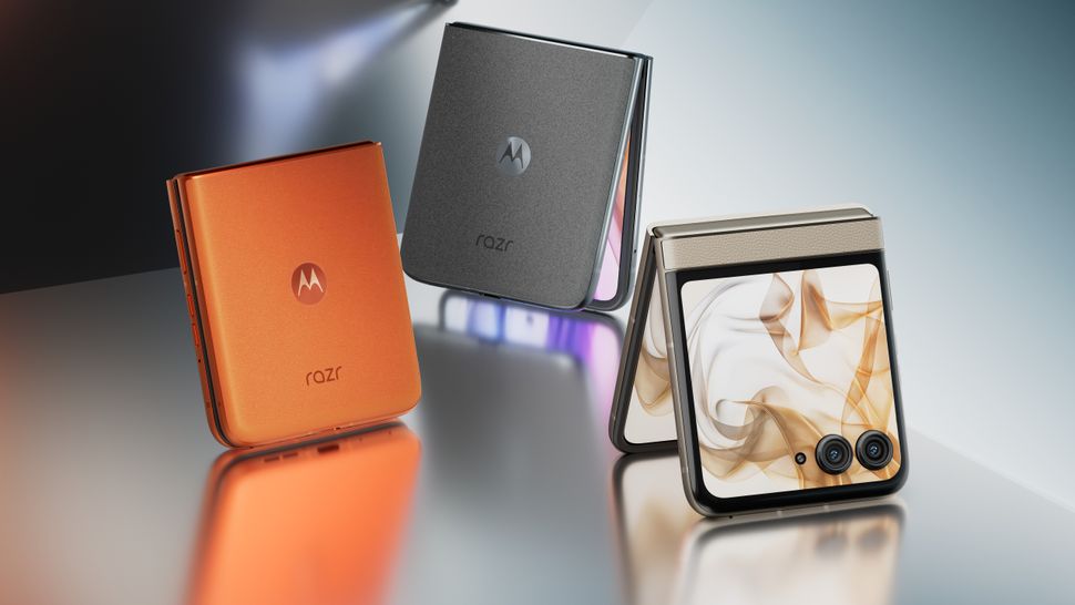 The Motorola Razr 2024 series flips the script with a massive cover ...