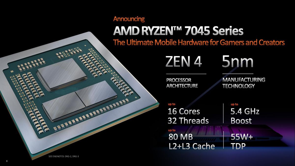 AMD Brings Chiplets, Zen 4, RDNA 3 and XDNA AI to Laptops: 5nm Dragon ...