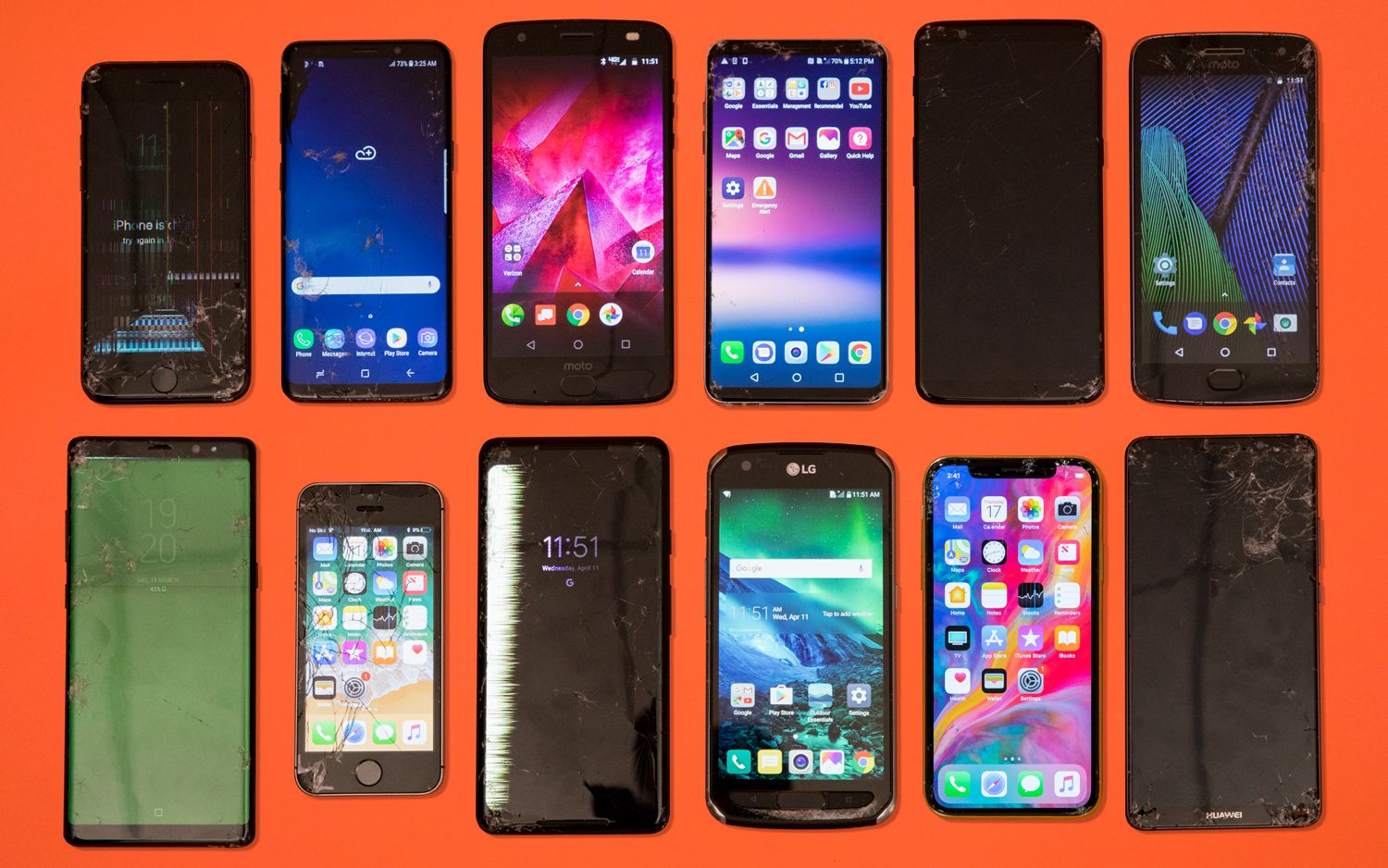 Phone Drop Test Results 2018: We Dropped $18K Worth of Smartphones ...
