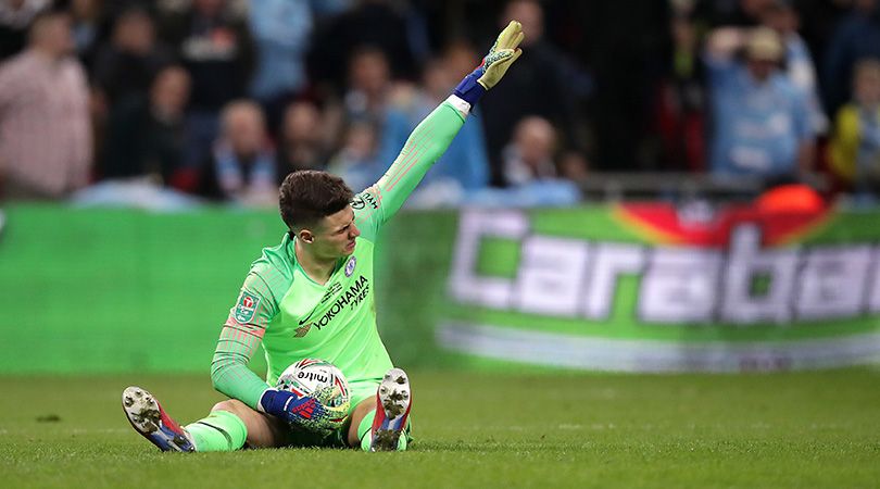 Kepa Arrizabalaga went straight from Wembley to Arnhem, team-mates ...